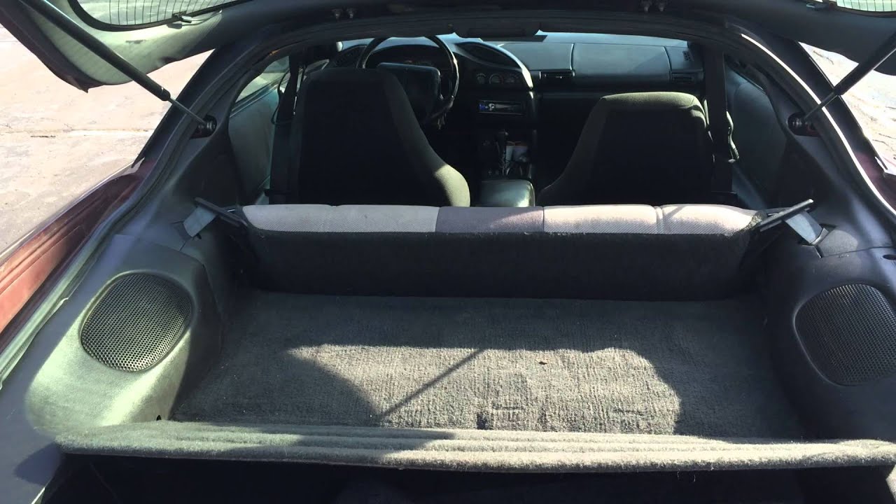 1993 Camaro Rear Hatch - YouTube