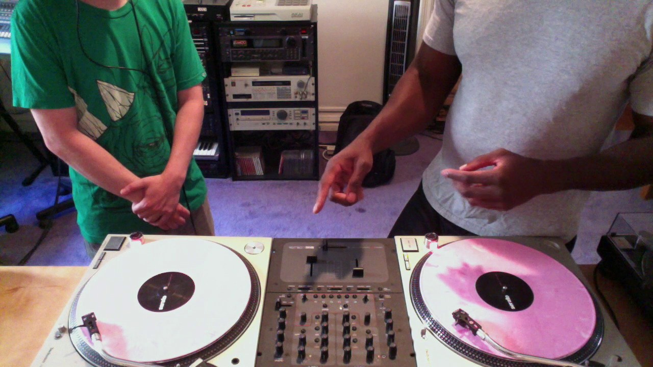 Pt 2: DJ Rob Swift explains dropping on "the one" with scratches - YouTube