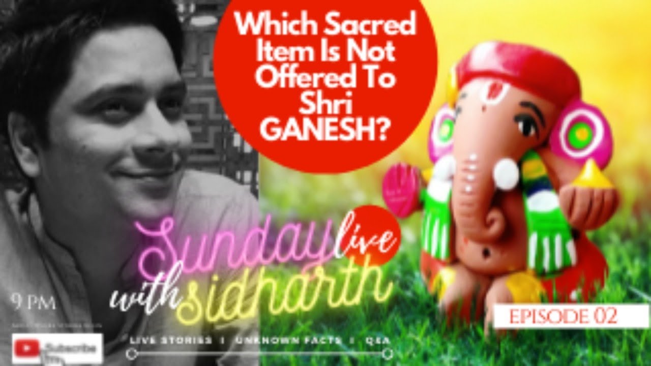Unknown Story of Shri Ganesha - Sunday Live With Sidharth - YouTube
