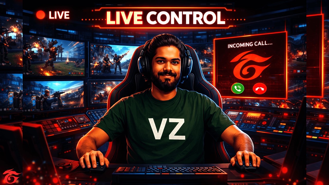 VINZOR LIVE 🔴 | Free Fire Customs with Subscribers | Free Fire Ranked ...