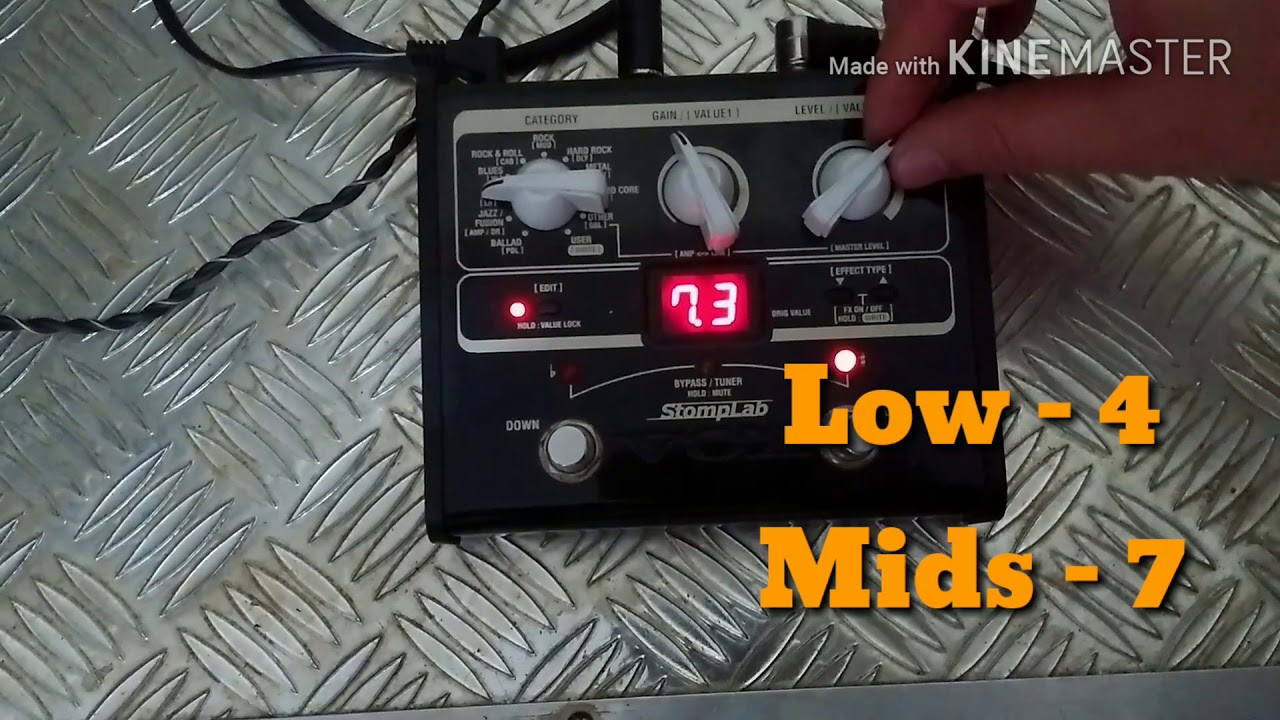 Vox Stomplab 1G | 70's Tones | Patch - YouTube