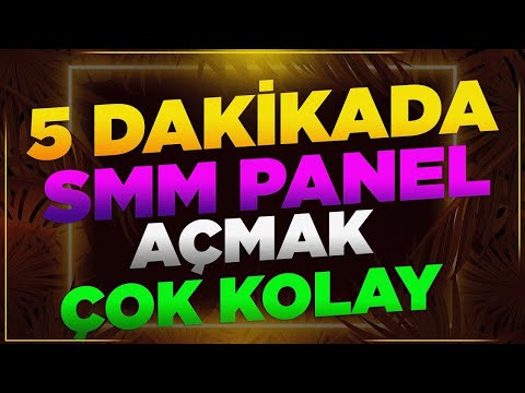 SMM PANEL NASIL AÇILIR? SMM PANEL AÇMAK 2024 l SMM PANEL PARA KAZANDIRIR MI?