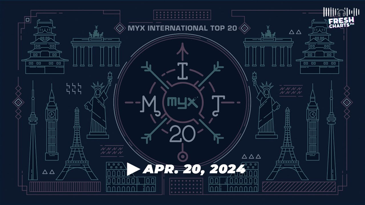 MYX International Top 20 - Apr. 20, 2024 | Fresh Charts PH - YouTube