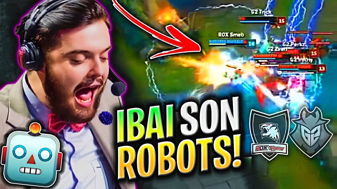 ASÍ FUE el ORIGINAL SON ROBOTS de IBAI!🤖😱 - ROX VS G2 WORLDS 2016 IBAI SON ROBOTS - YouTube