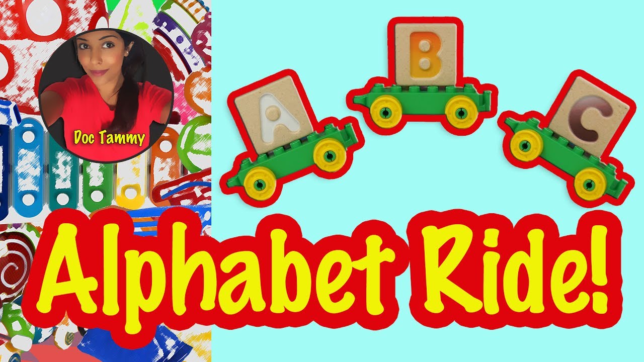 ABC Alphabet Ride! Learn your letters! - YouTube