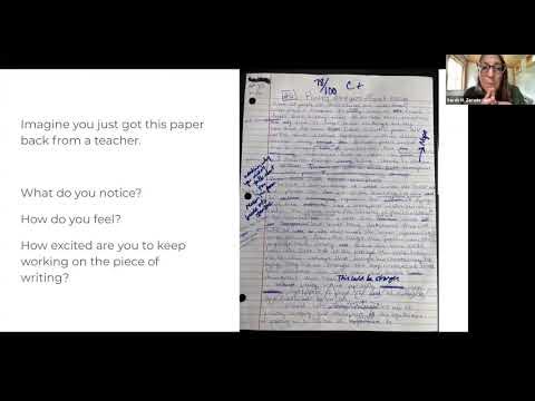 Writing Instruction That Grows Writers Through a Focus on Feedback and ...