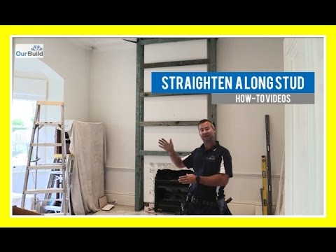 How to get a straight line with Timber using a string line. - YouTube