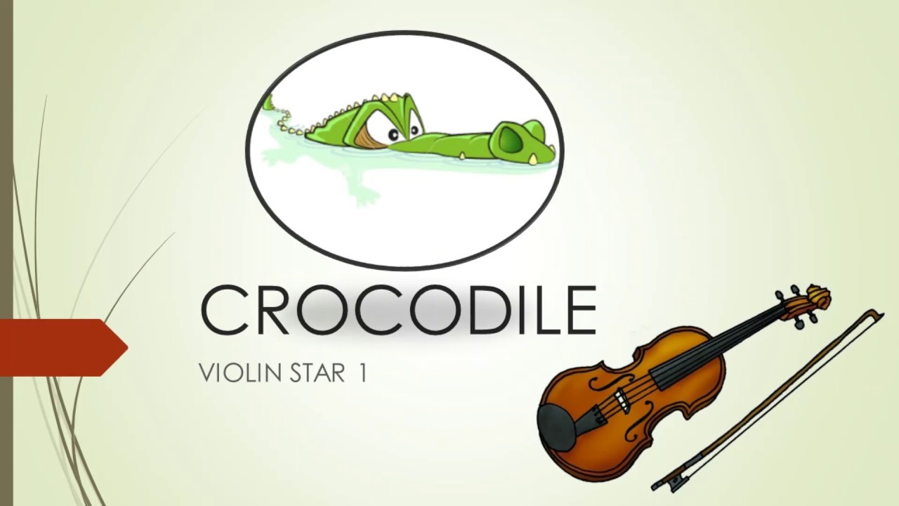 Crocodile Violin Star 1 - YouTube
