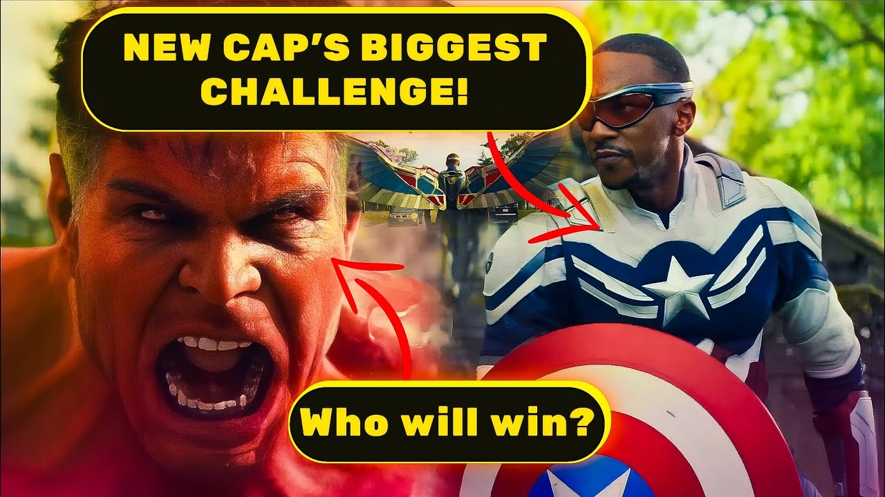 Sam Wilson vs. Red Hulk: Epic Showdown in Captain America: Brave New ...