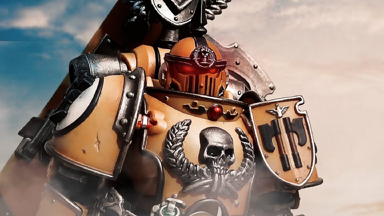 Joytoy Horus Heresy : Imperial Fists : Fafnir Rann with a wonderful ...