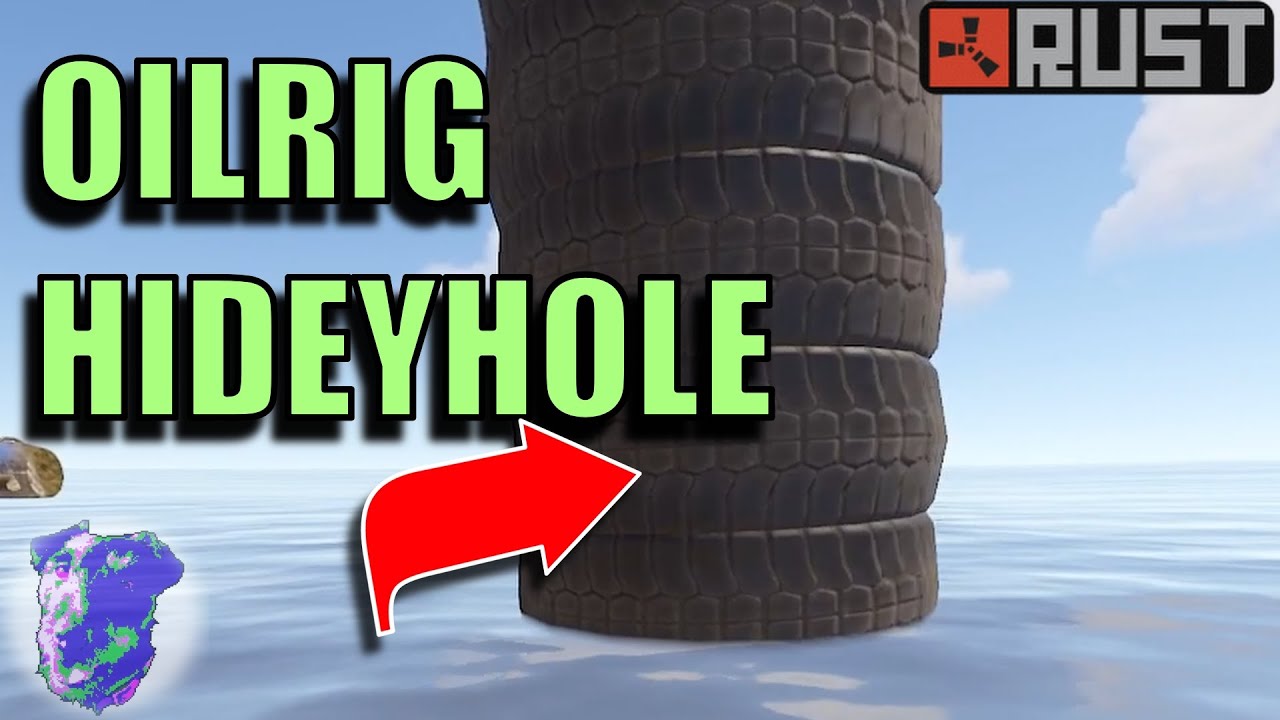 Best GRUB Spot on OIL RIG (Both rigs) - Rust 2022 TIPS?TRICKS? - YouTube