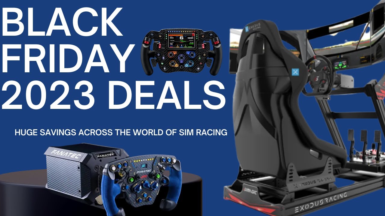 2023 Sim Racing BLACK FRIDAY DEALS | BEST Sim Racing Black Friday Ever ...