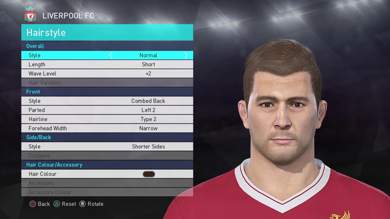 PES 2018 How to create GERRARD - YouTube