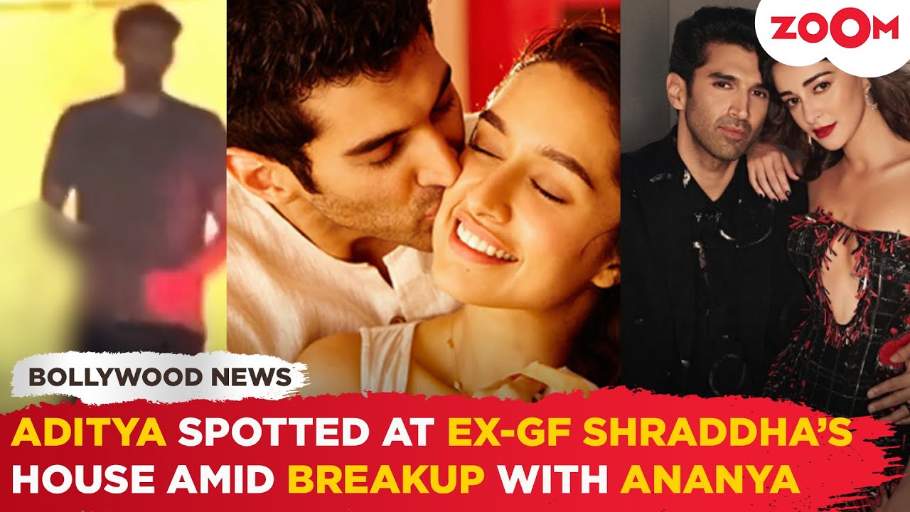 Aditya Roy Kapur SPOTTED at ex-gf Shraddha Kapoor's house amid break up rumours with Ananya ...