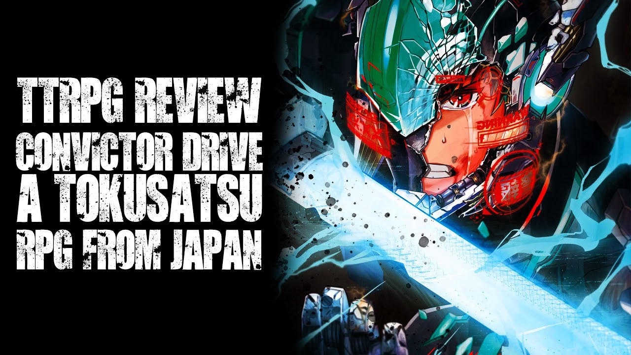 TTRPG REVIEW: Convictor Drive - A Japanese Tokusatsu RPG - YouTube