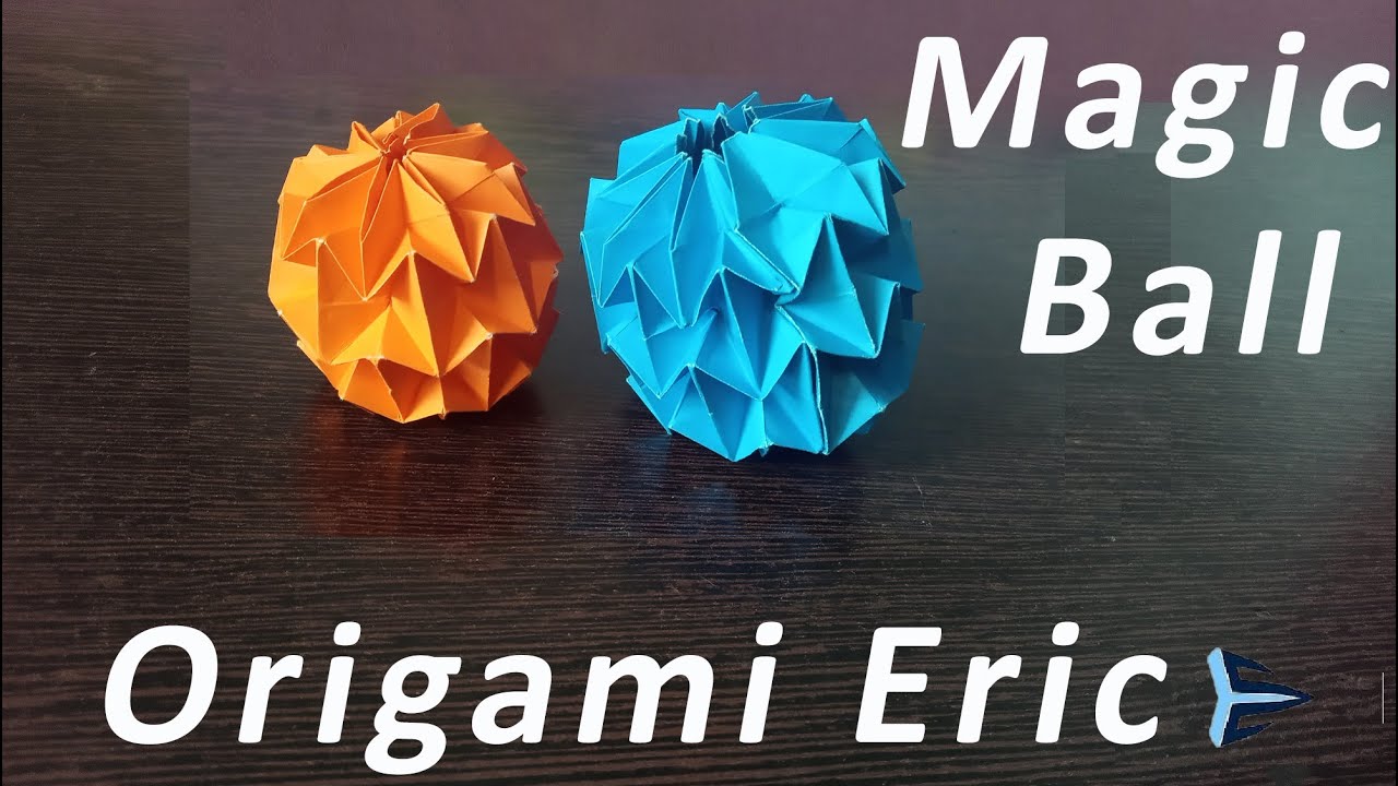 Origami Mini Magic Ball , Easy Mini magic ball tutorial - YouTube