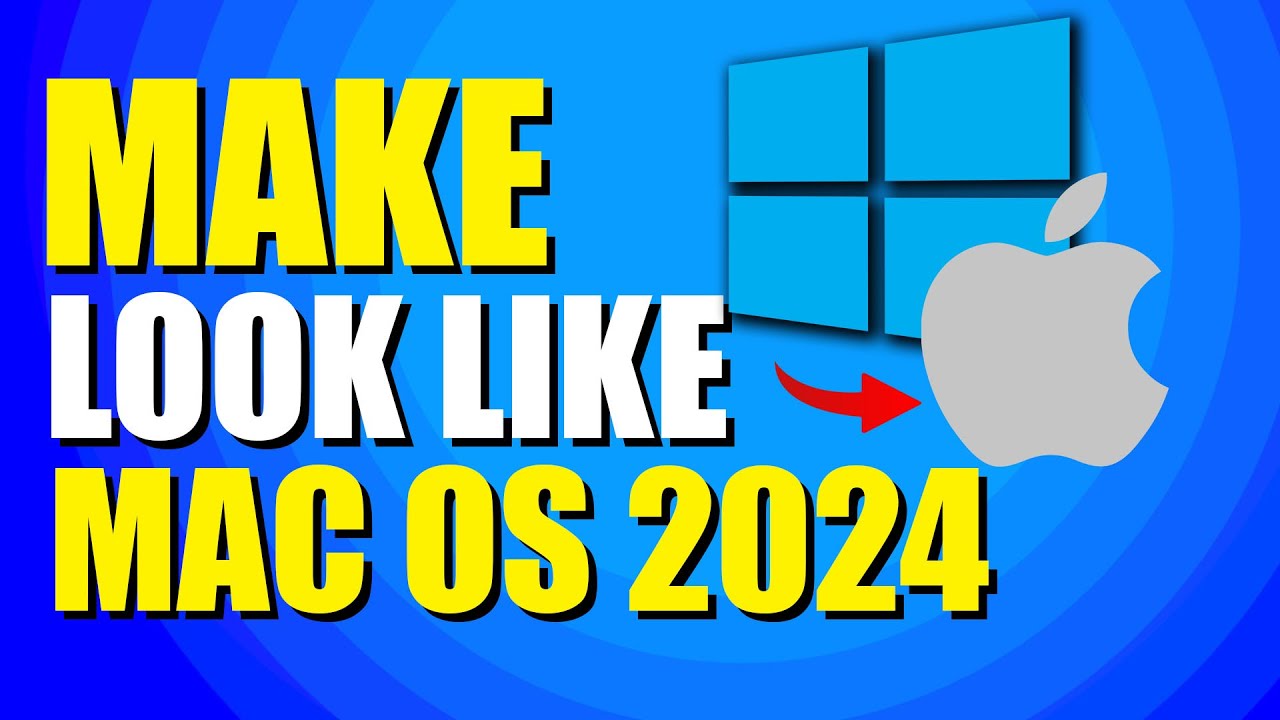How To Make Windows 11 Look Like MacOS (Step-by-Step Method) - YouTube