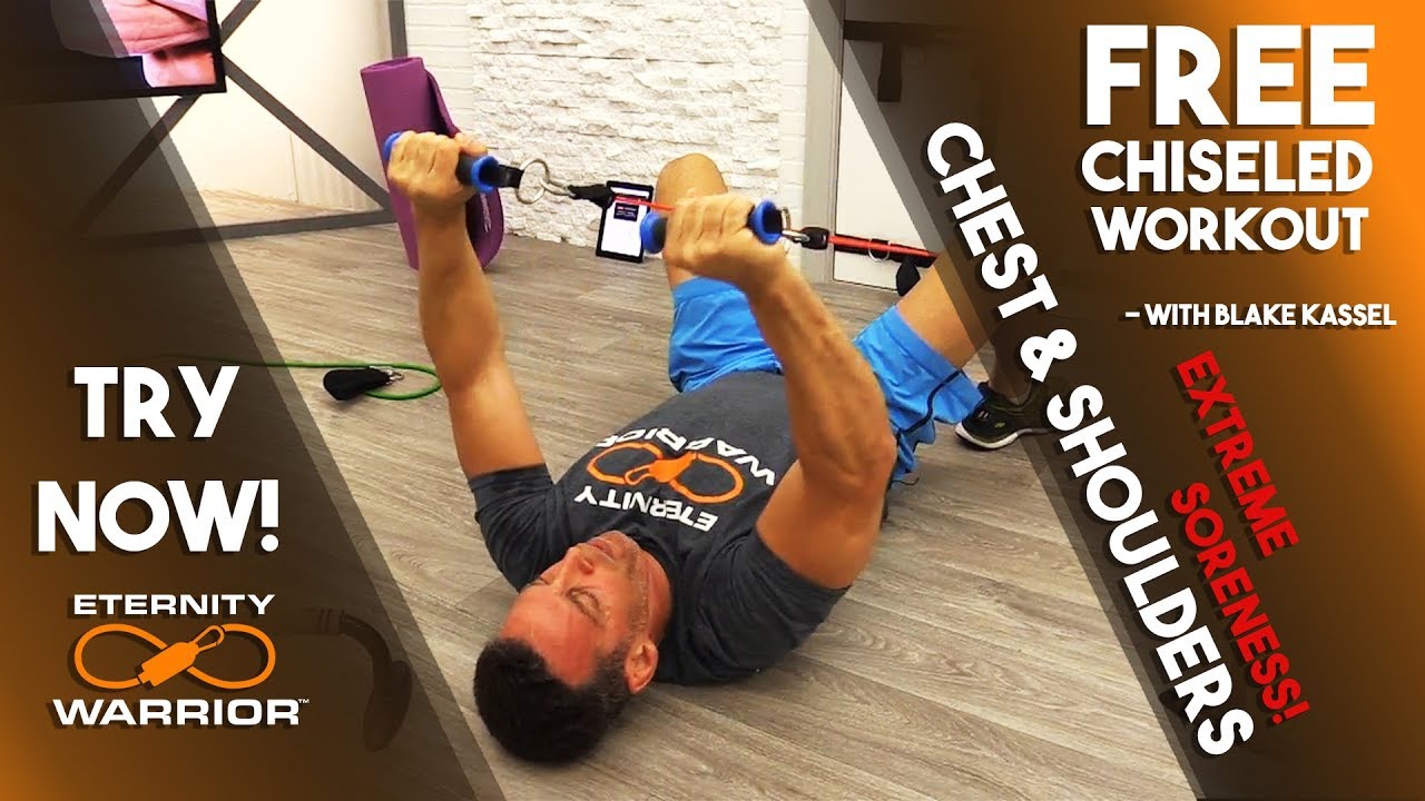 Extreme Resistance Bands Chest And Shoulder Workout - BEWARE, CRAZY ...