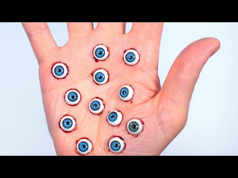BABY EYEBALLS GROW ON HAND!