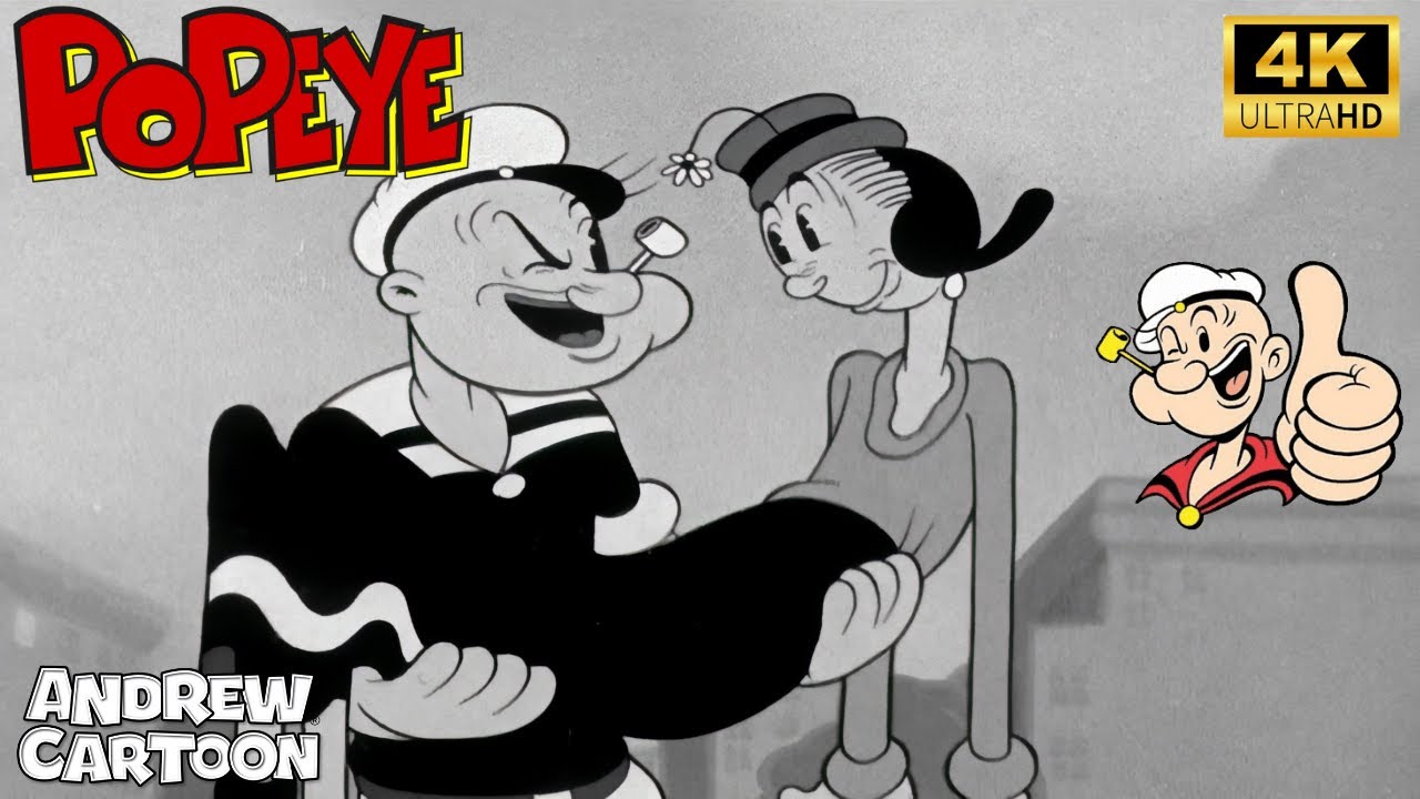 POPEYE THE SAILOR MAN: A Date To Skate I 1938 I Classic Cartoon I ULTRA ...