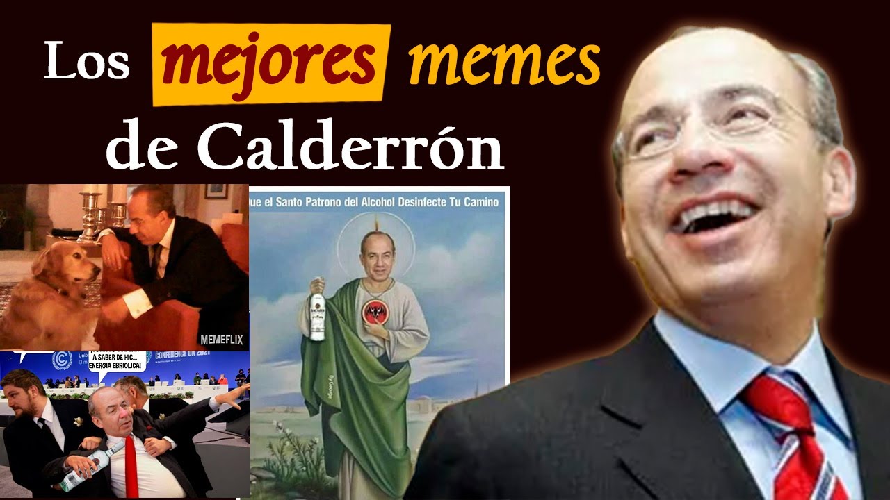 ¡Buenísimo! Memes y cartones sobre el alcoholismo de Calderón. - YouTube