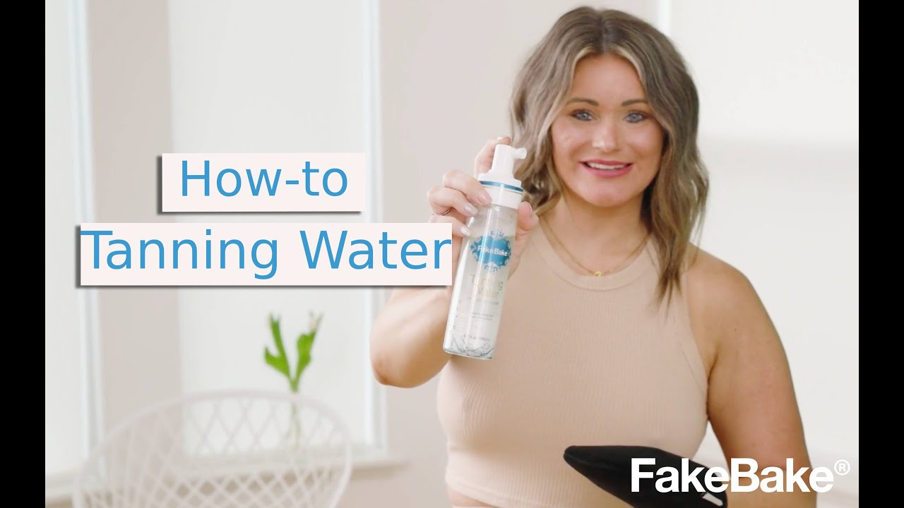 How-To Fake Bake® - Tanning Water - YouTube