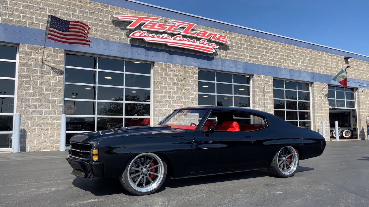 1971 Chevrolet Chevelle Resto Mod For Sale! - YouTube