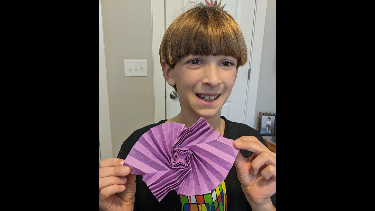 How to wet fold a flasher - YouTube