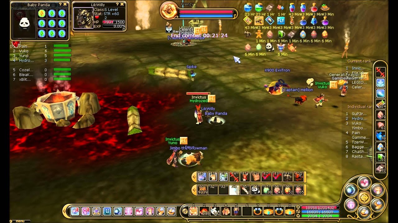 [FlyFF Clockworks] Hydrozed POV MVP 16.08.2015 Invictus Guild - YouTube