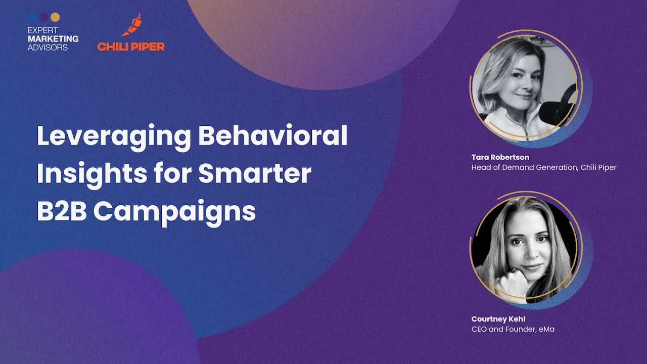 Leveraging Behavioral Insights for Smarter B2B Campaigns - YouTube