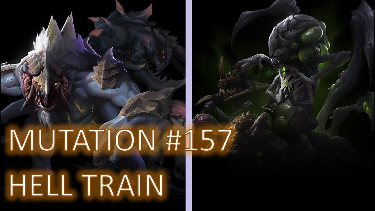 [Mutation #157] Hell Train - Dehaka + Abathur (Brutal) - YouTube