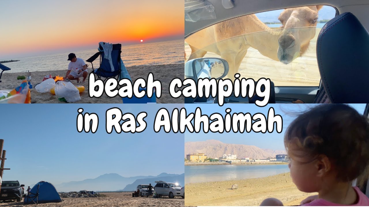 beach camping in Ras Al Khaimah UAE | things to do in Ras Al Khaimah ...