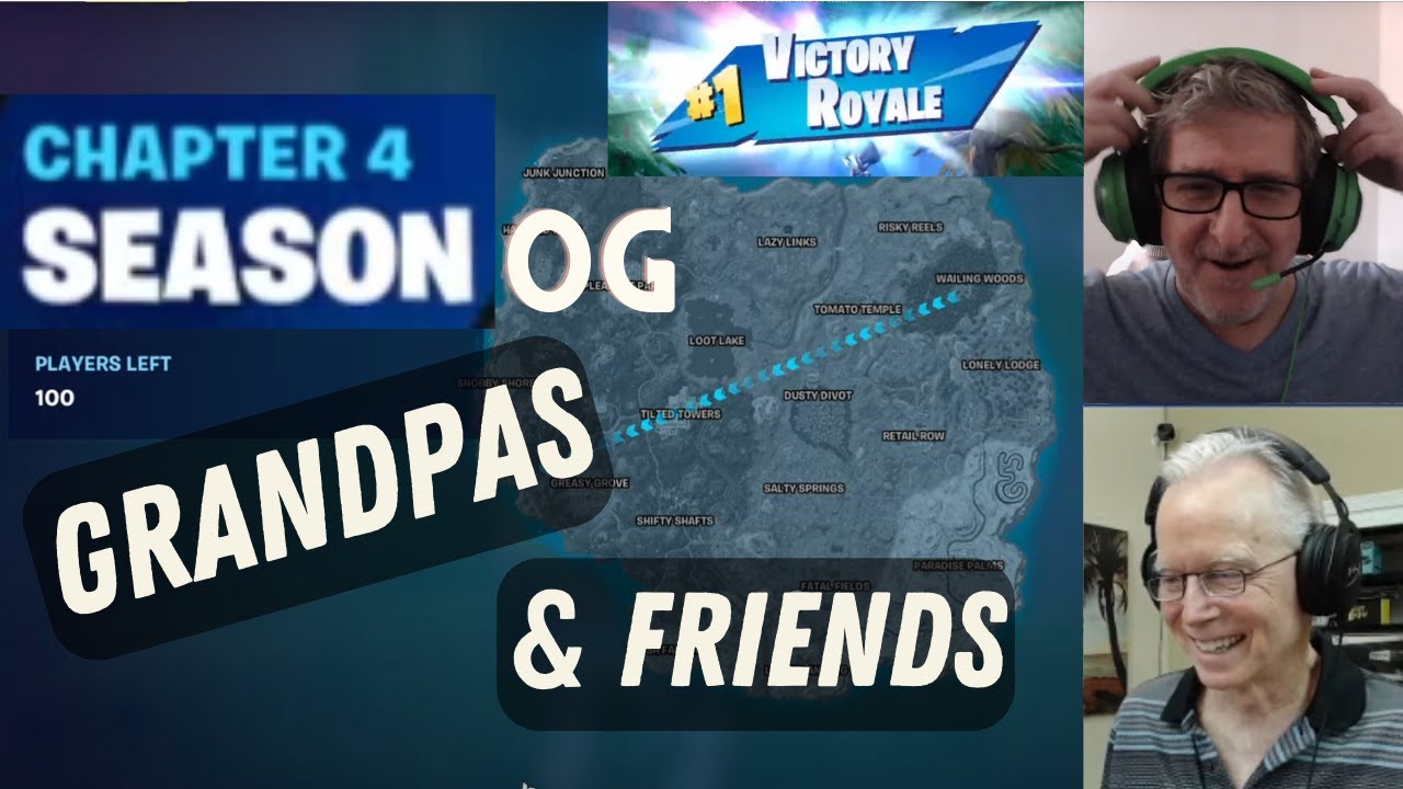 Fortnite Ch4 Season OG (ch1-s5) Day 4 Dennis & Doug vs Evil Bots 11/6 ...