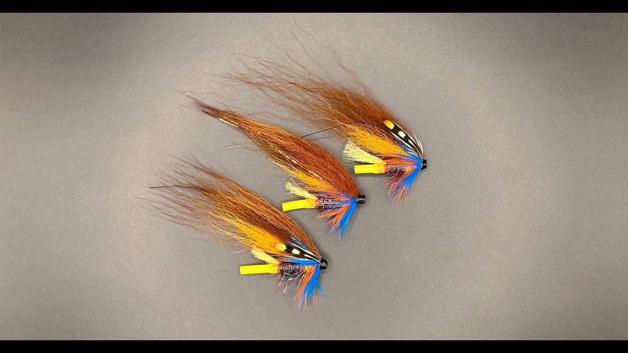 Thunder & Lightning Salmon Fly - Tying Tutorial - YouTube