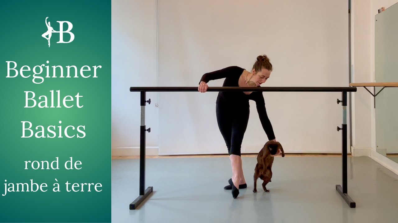 Beginner Ballet Basics rond de jambe à terre - YouTube