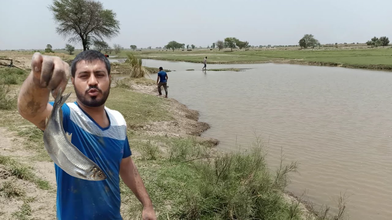fishing in pakistan with cast net With Friends Vlog _ Bilal Babar ...
