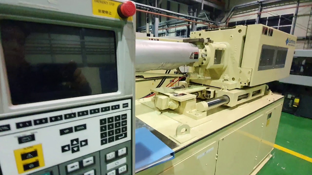 SUMITOMO SE180S - USED INJECTION MOLDING MACHINE - THE MACHINE - YouTube