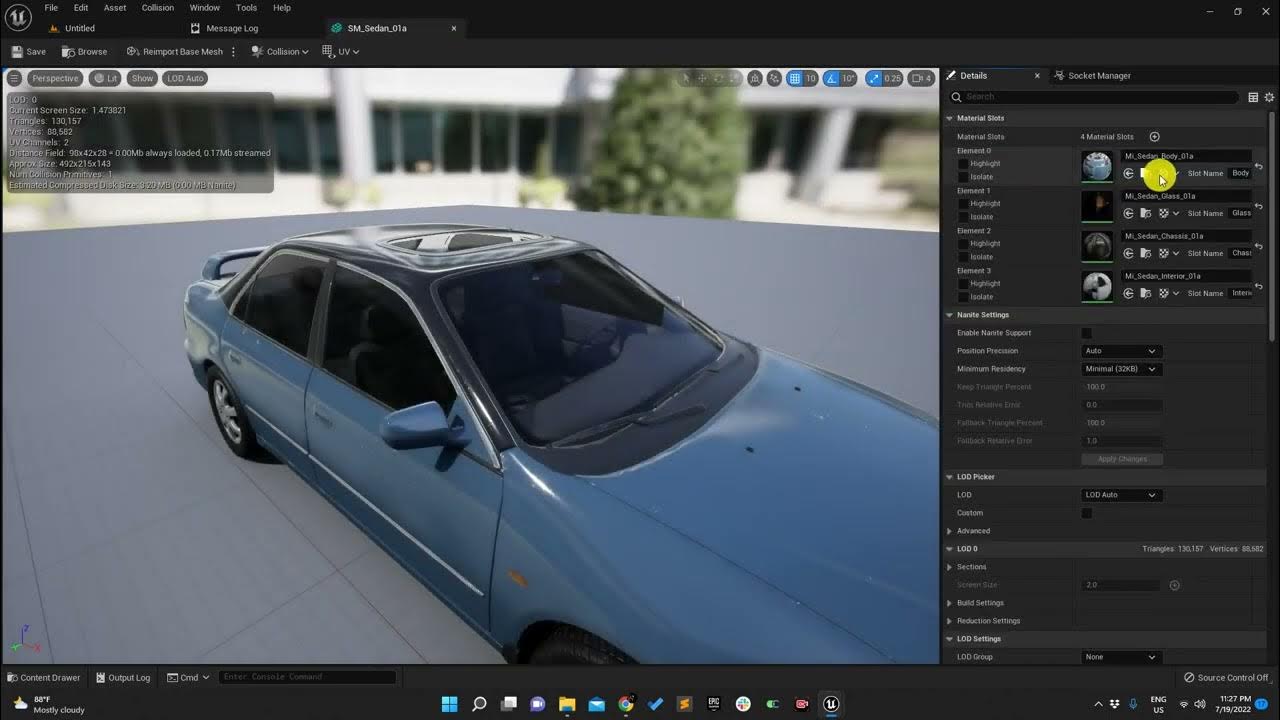 1 Project Hierarchy Naming Conventions And Asset Import Arcade Vehicle System In Unreal 5