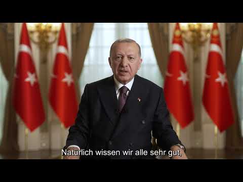 Cumhurbaşkanımız Sn. Recep Tayyip Erdoğan'ın Almanya Türk Diasporasının 60. Yılı Programı mesajı