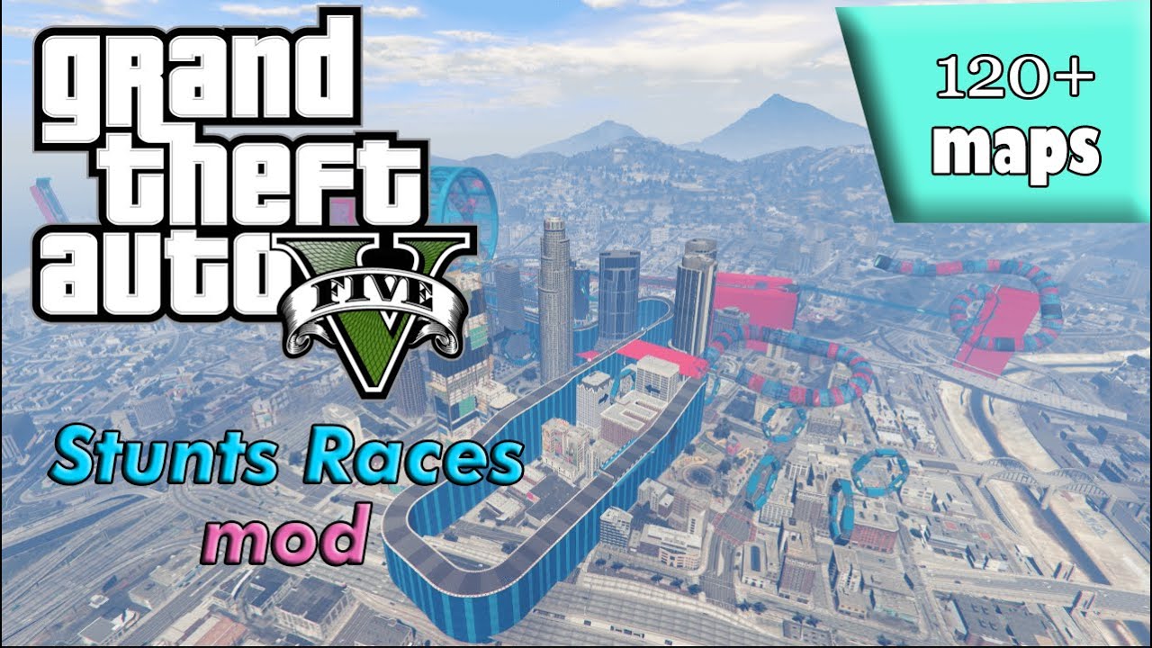 How to install Stunts Ramp maps in GTA 5 | GTA 5 Stunt races mod - YouTube