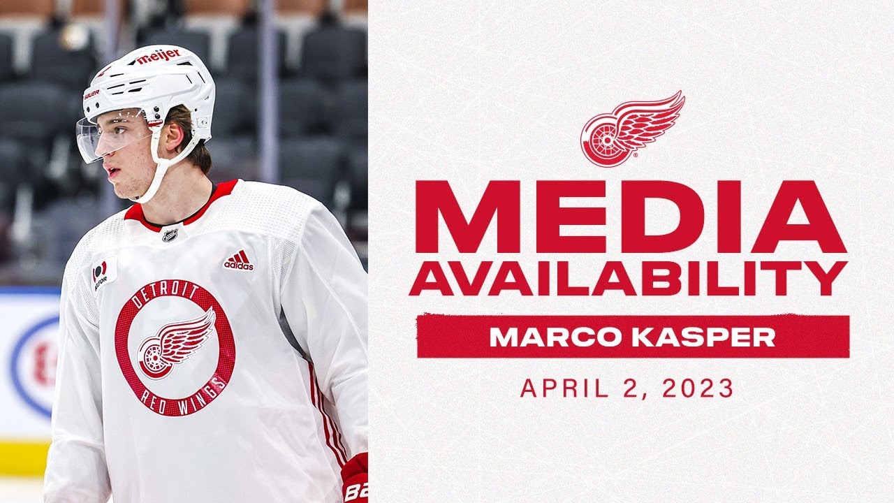 Marco Kasper speaks ahead of his NHL Debut in Toronto – MotownRedWings.com
