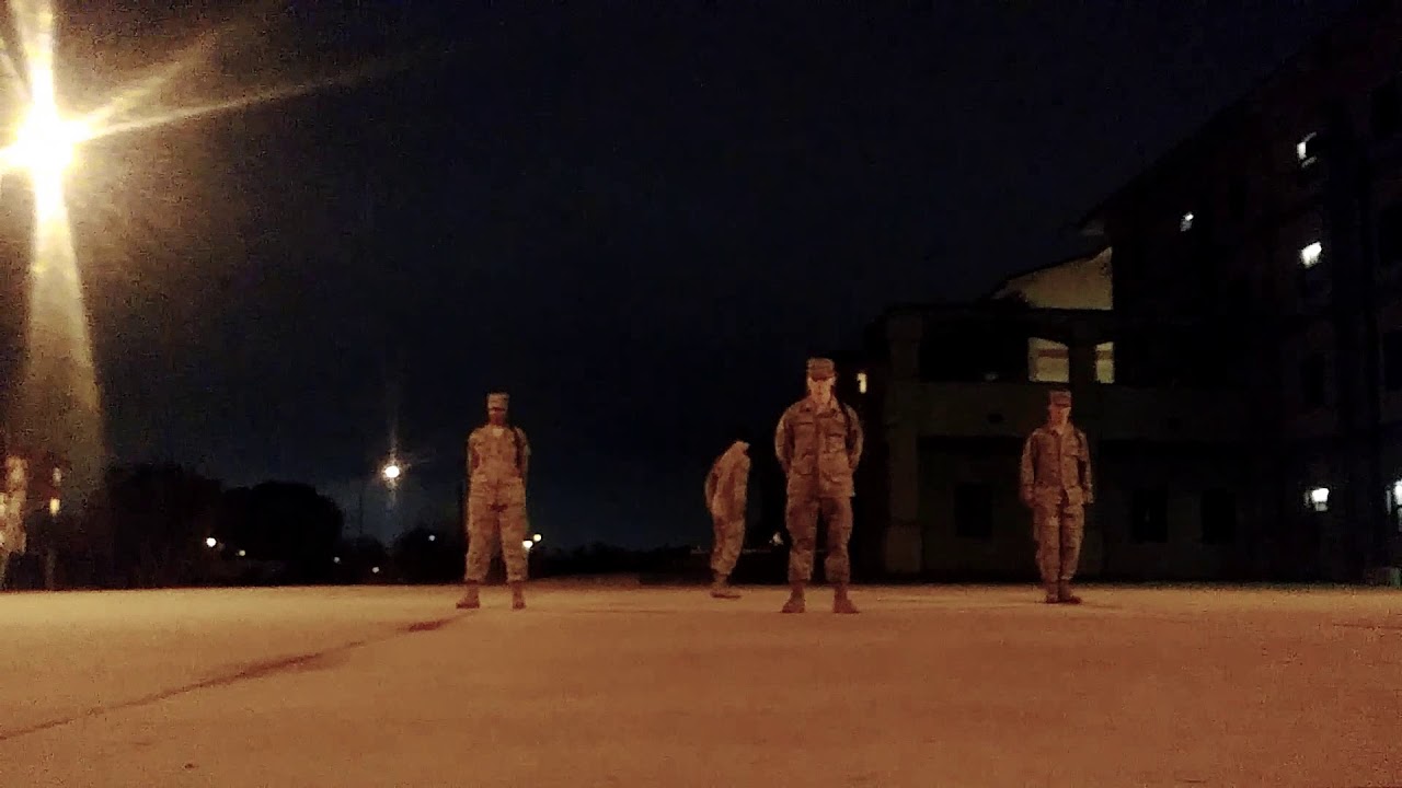 Lackland AFB 343 TRS Drill Team 2018 - YouTube