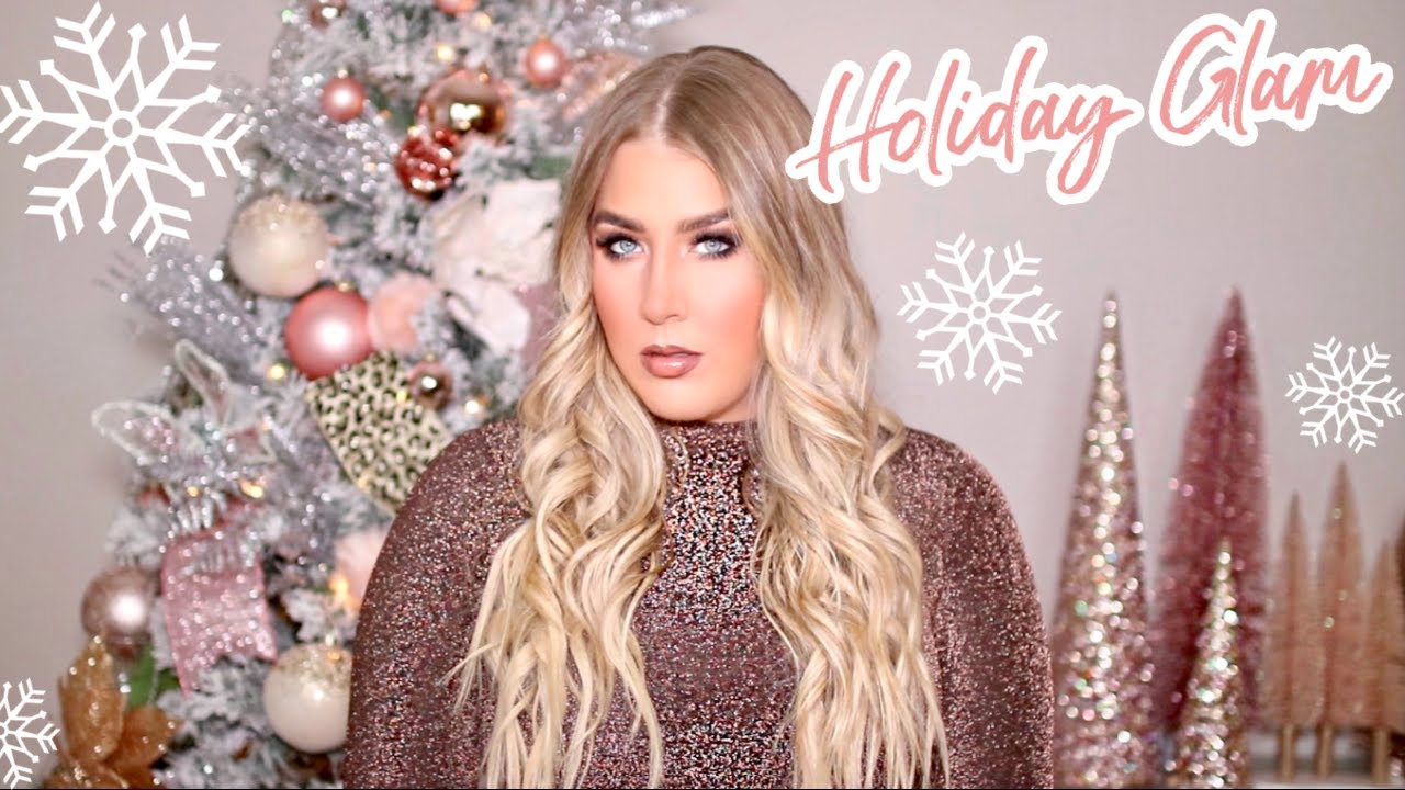 HOLIDAY GLAM MAKEUP TUTORIAL//EASY SPECIAL EVENT MAKEUP - YouTube