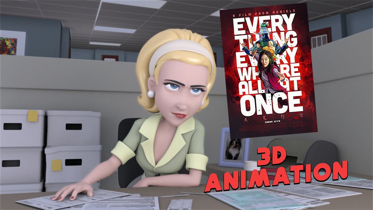 Everything Everywhere All At Once (2022) 3D Animation Process - YouTube