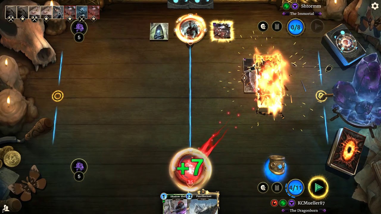 The Elder Scrolls Legends: Finished Off With Avatar of Akatosh - YouTube