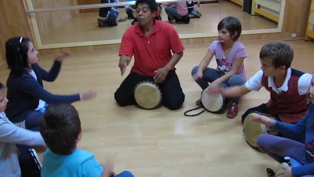 Curs percutie - tobe africane - YouTube