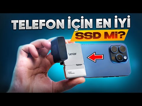 Telefon için en iyisi mi? Lexar Go SSD ve Hub!