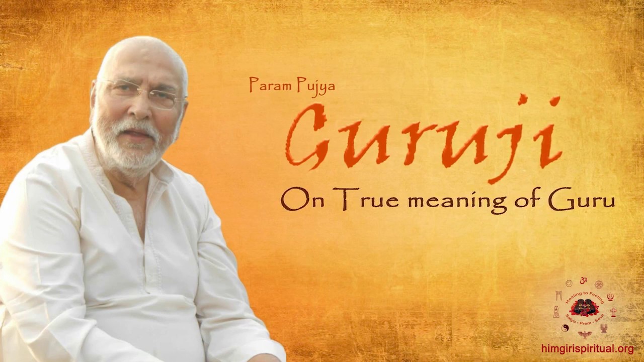 True meaning of guru - YouTube