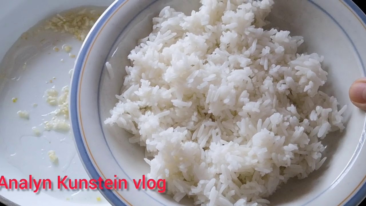 How to cook sinangag for a very simple |Fililino style - YouTube