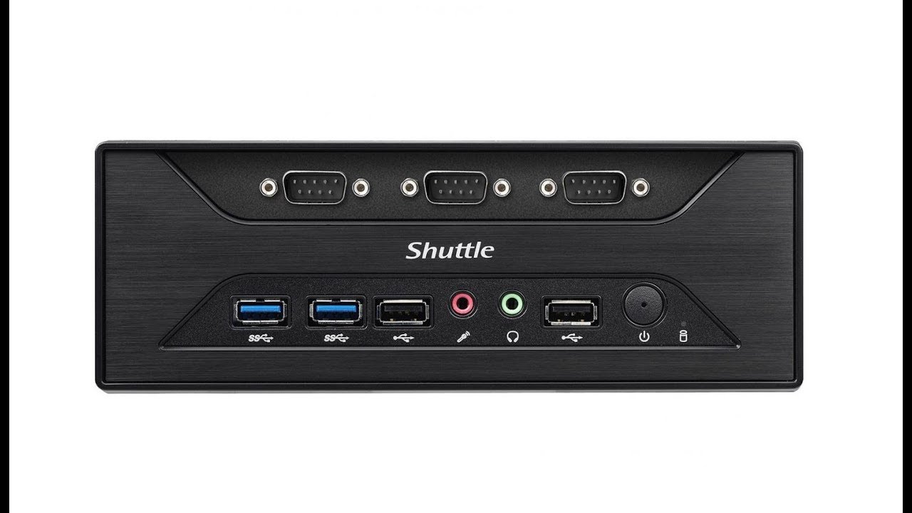 Shuttle Announces its First Fanless PC in a 3-litre Format PC - YouTube